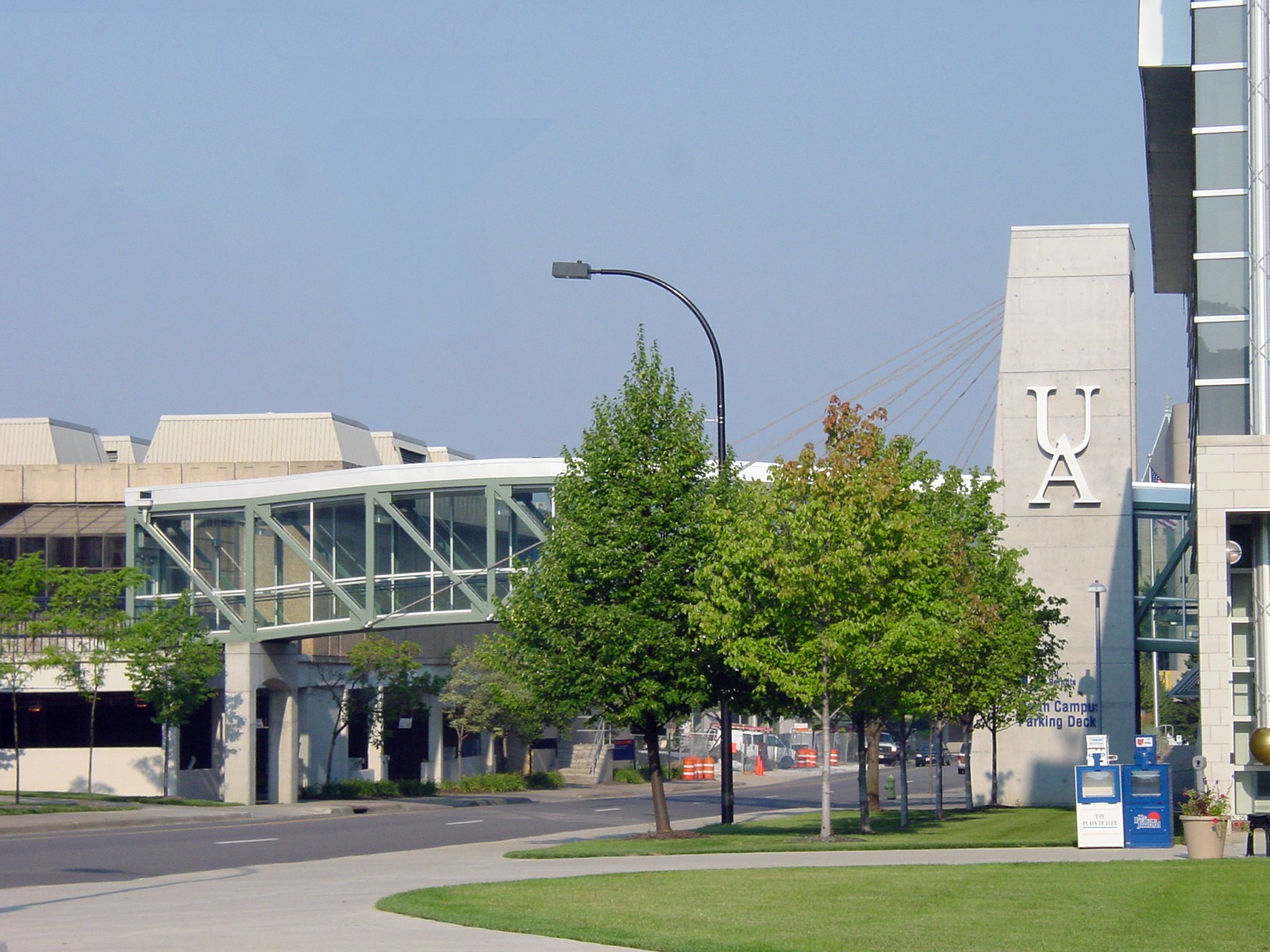 The University of Akron, North Parking Deck | Welty